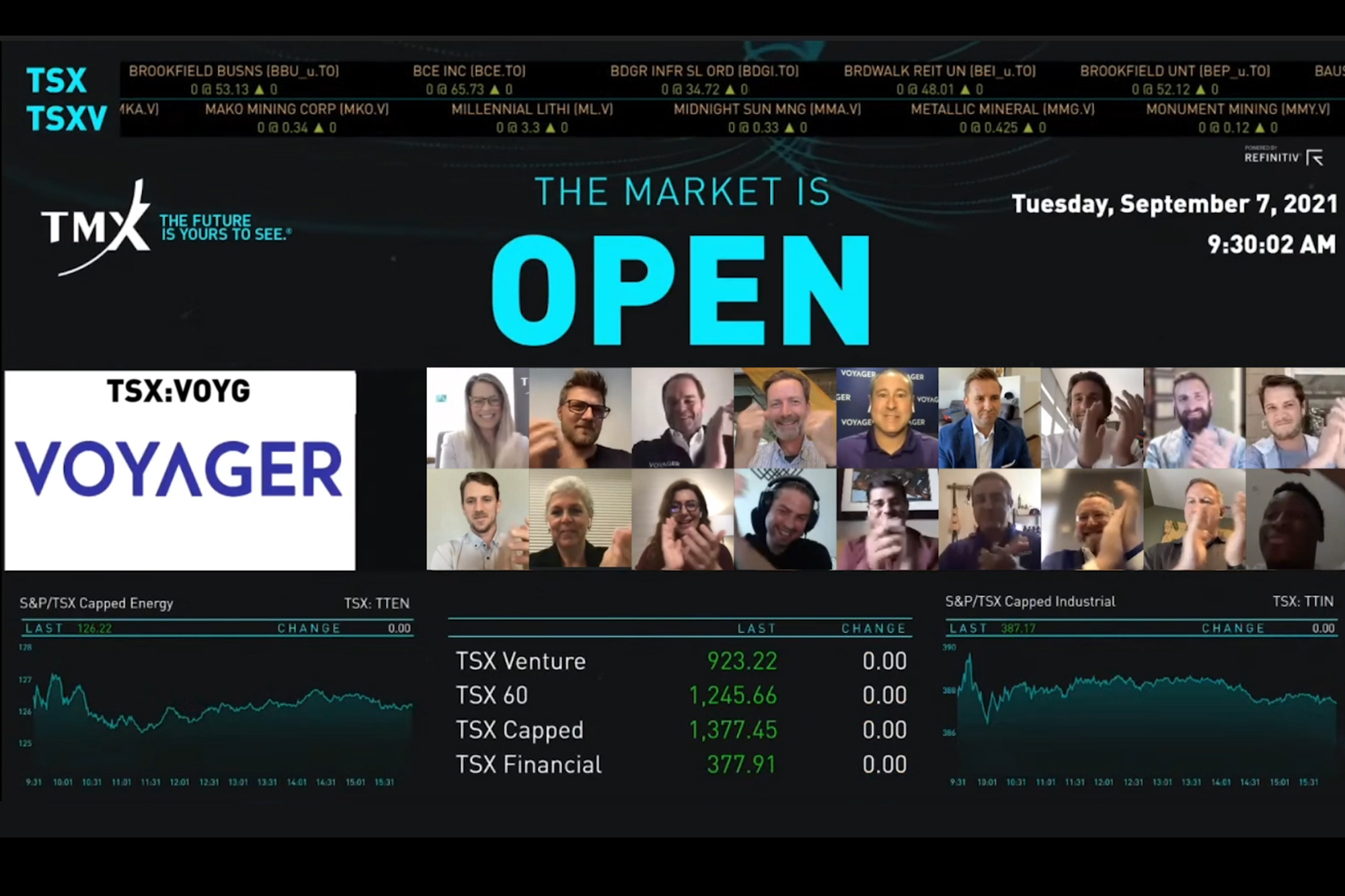TMX TSX | TSXV - News - Market Opens